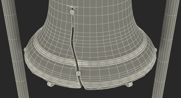 3D model independence hall liberty bell - TurboSquid 1423781