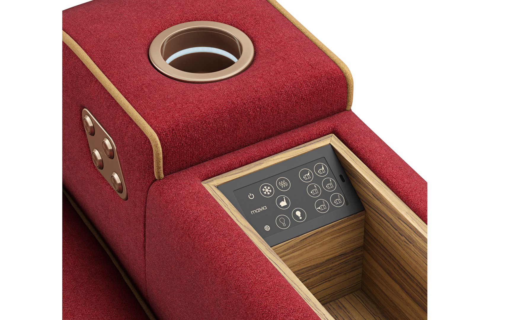 Moovia Dallas Venice Row 2 Loveseats 3D - TurboSquid 2033940