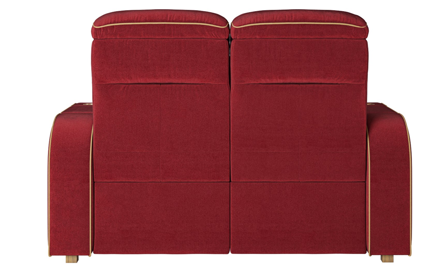 Moovia Dallas Venice Row 2 Loveseats 3D - TurboSquid 2033940