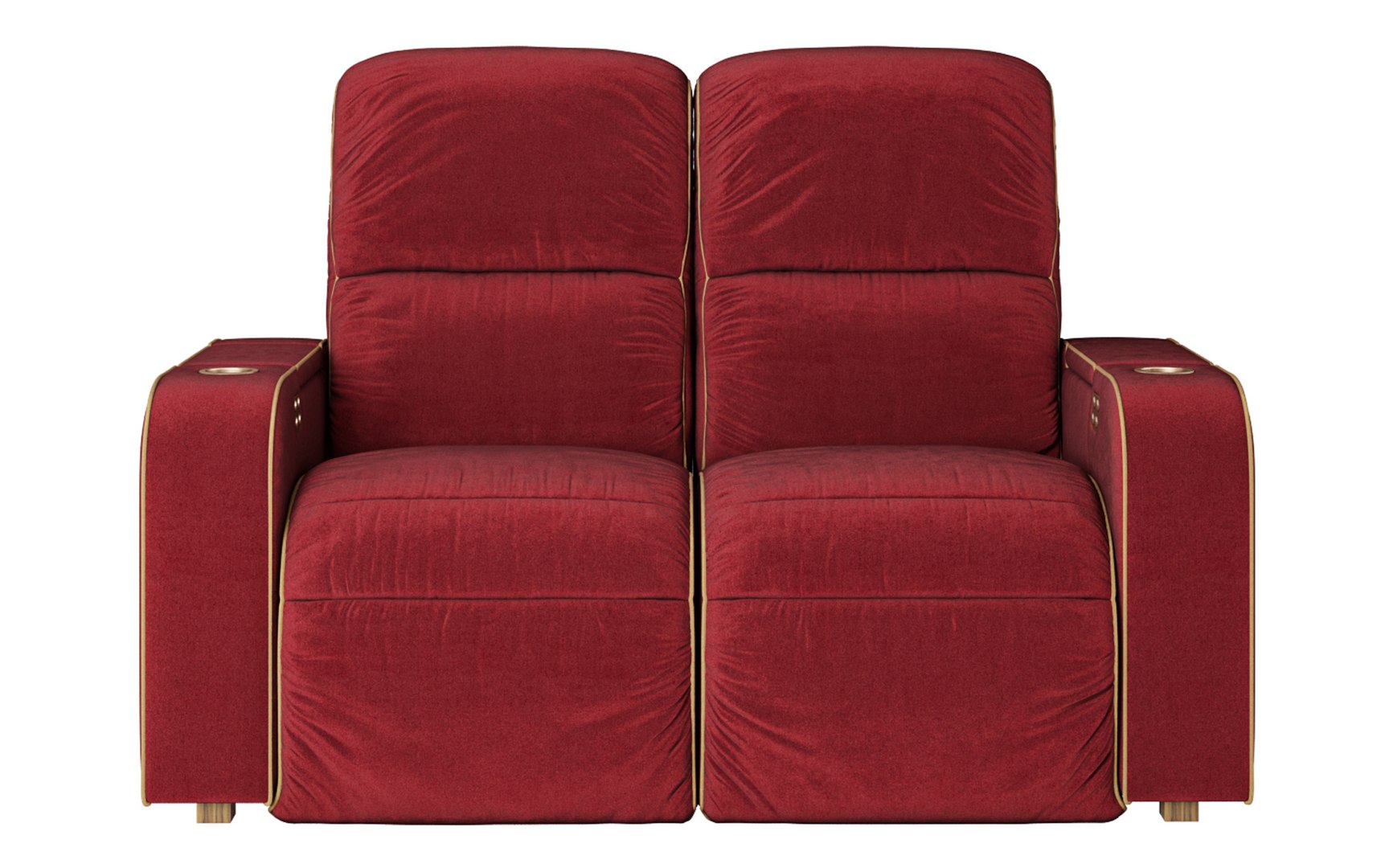 Moovia Dallas Venice Row 2 Loveseats 3D - TurboSquid 2033940