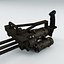 3d Model Minigun M134