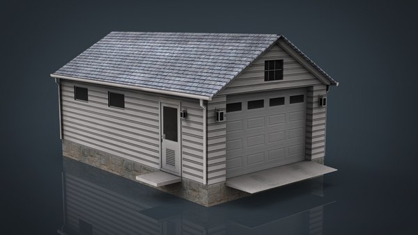 Low Poly Garage 3D Models for Download | TurboSquid