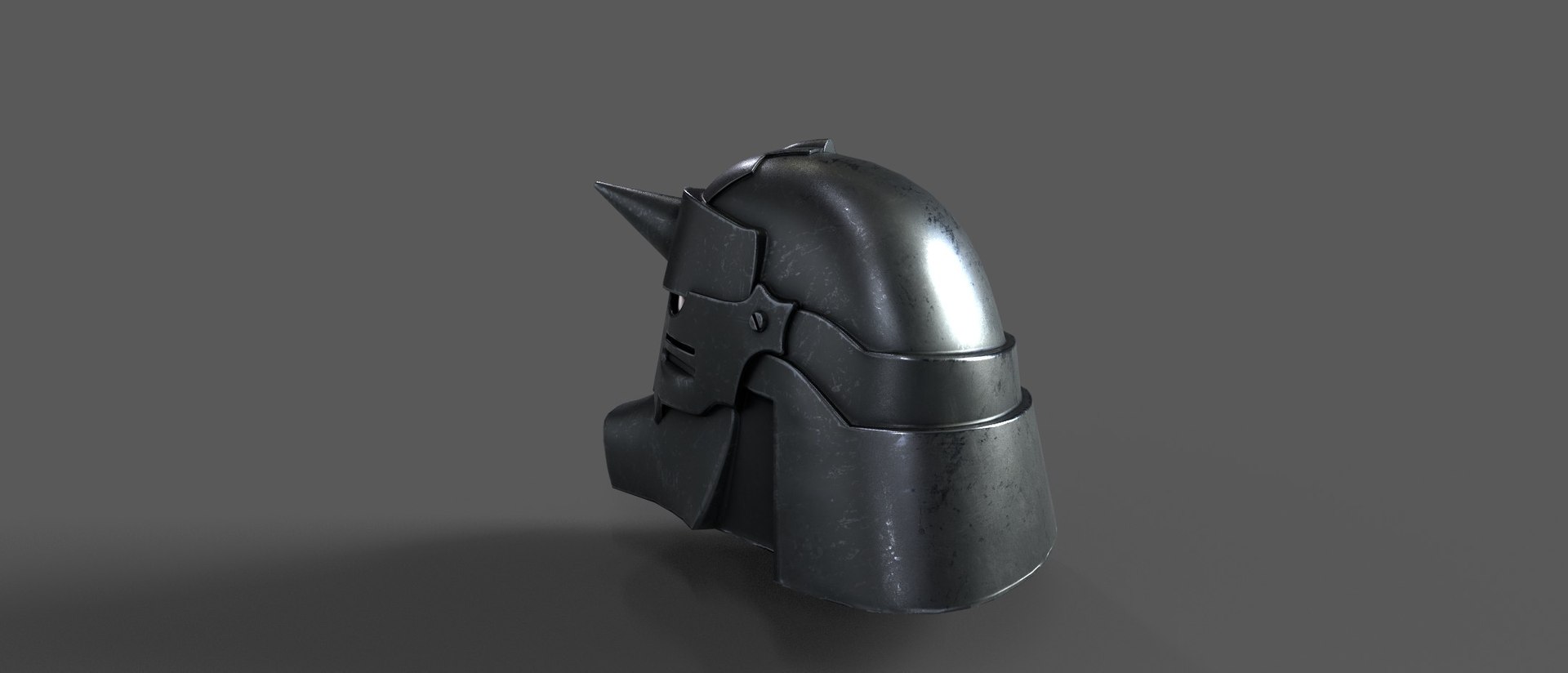 Full Metal Alchemist Alphonse Helmet Substance File 3D Model ...