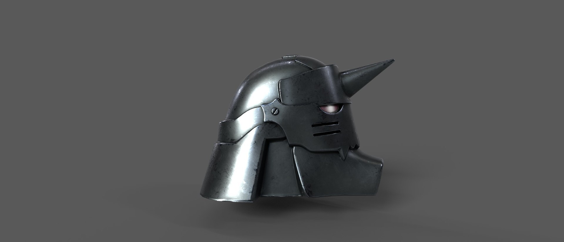 Full Metal Alchemist Alphonse Helmet Substance File 3D Model ...