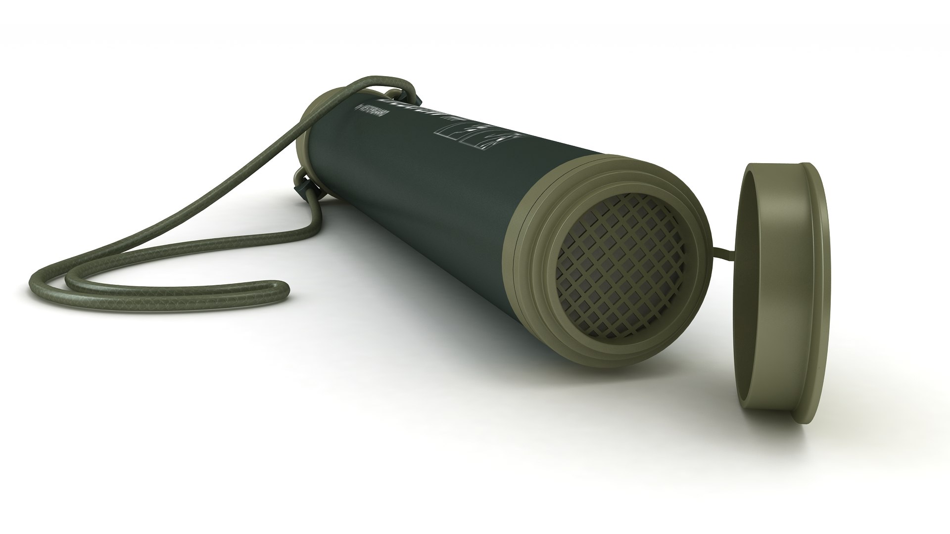 LifeStraw Water Filter Green Open 3D Model - TurboSquid 1939165