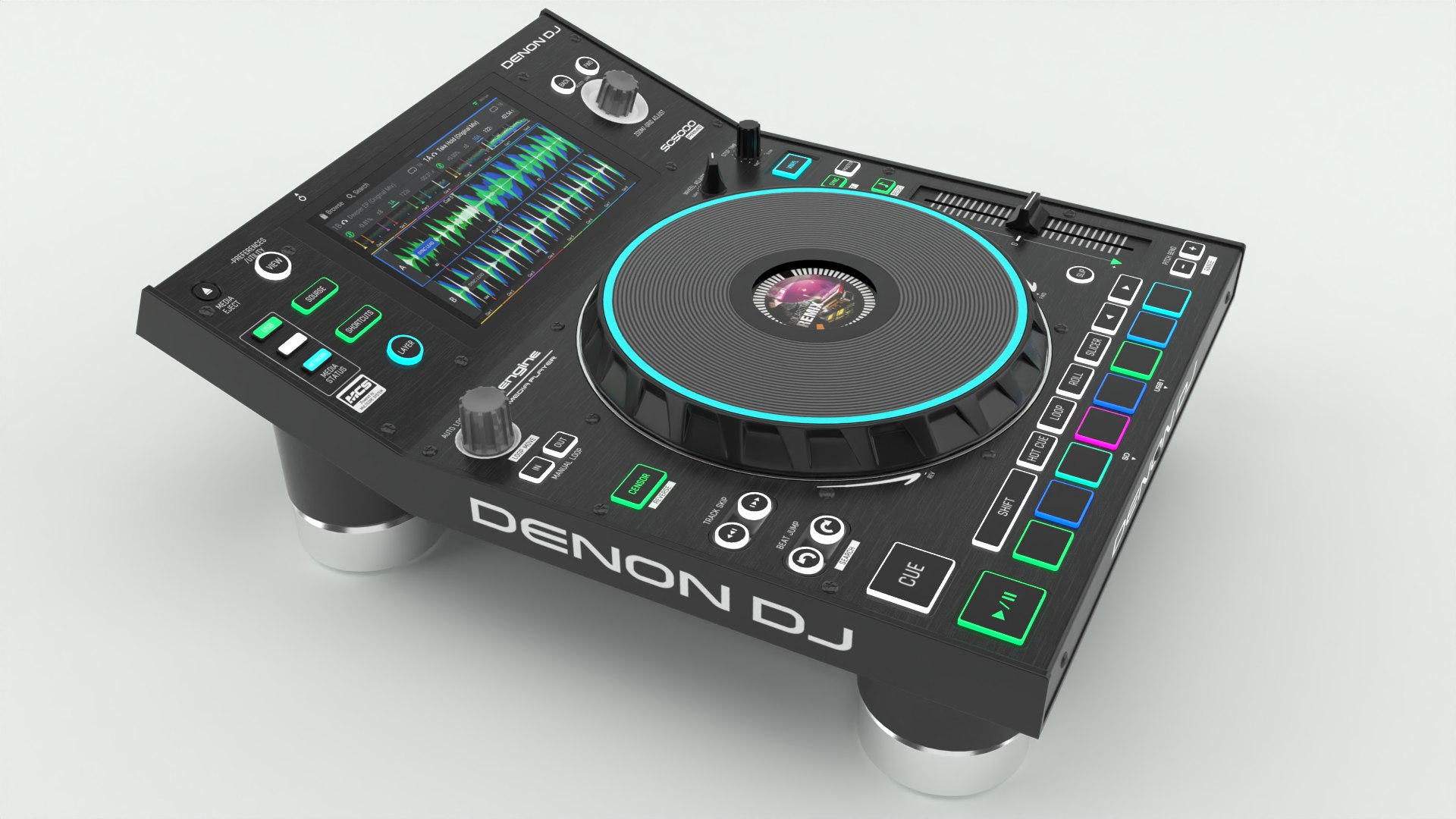 Denon DJ Player SC 5000 Prime 3D Model - TurboSquid 2121795
