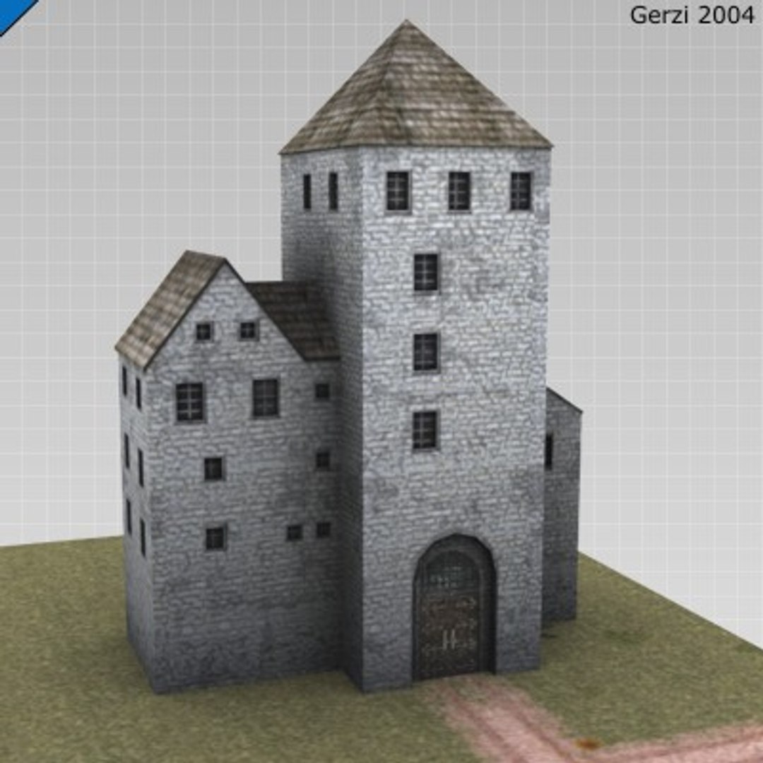 Maya Medieval Town 01