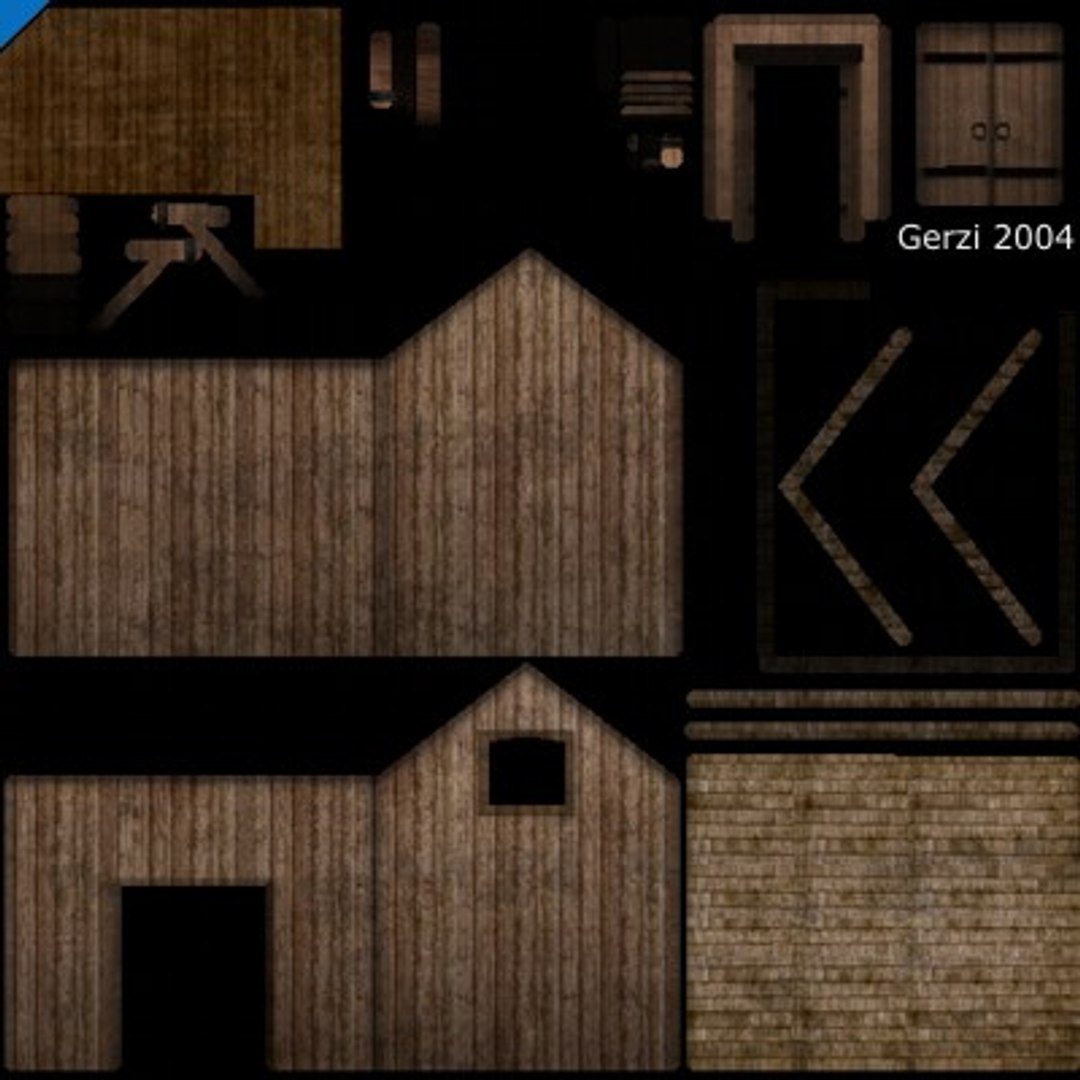 Maya Medieval Town 01