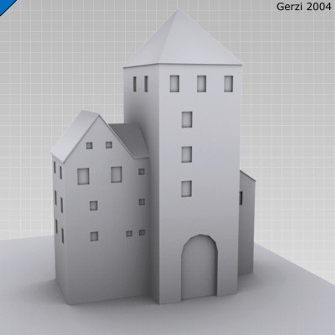 Maya Medieval Town 01