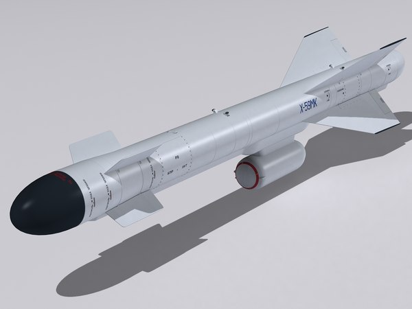 missiles kh-38mle 3d model