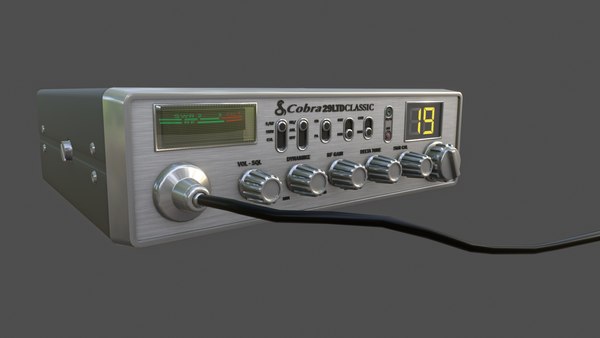 modèle 3D de Cobra CB Radio gratuit - TurboSquid 2108936