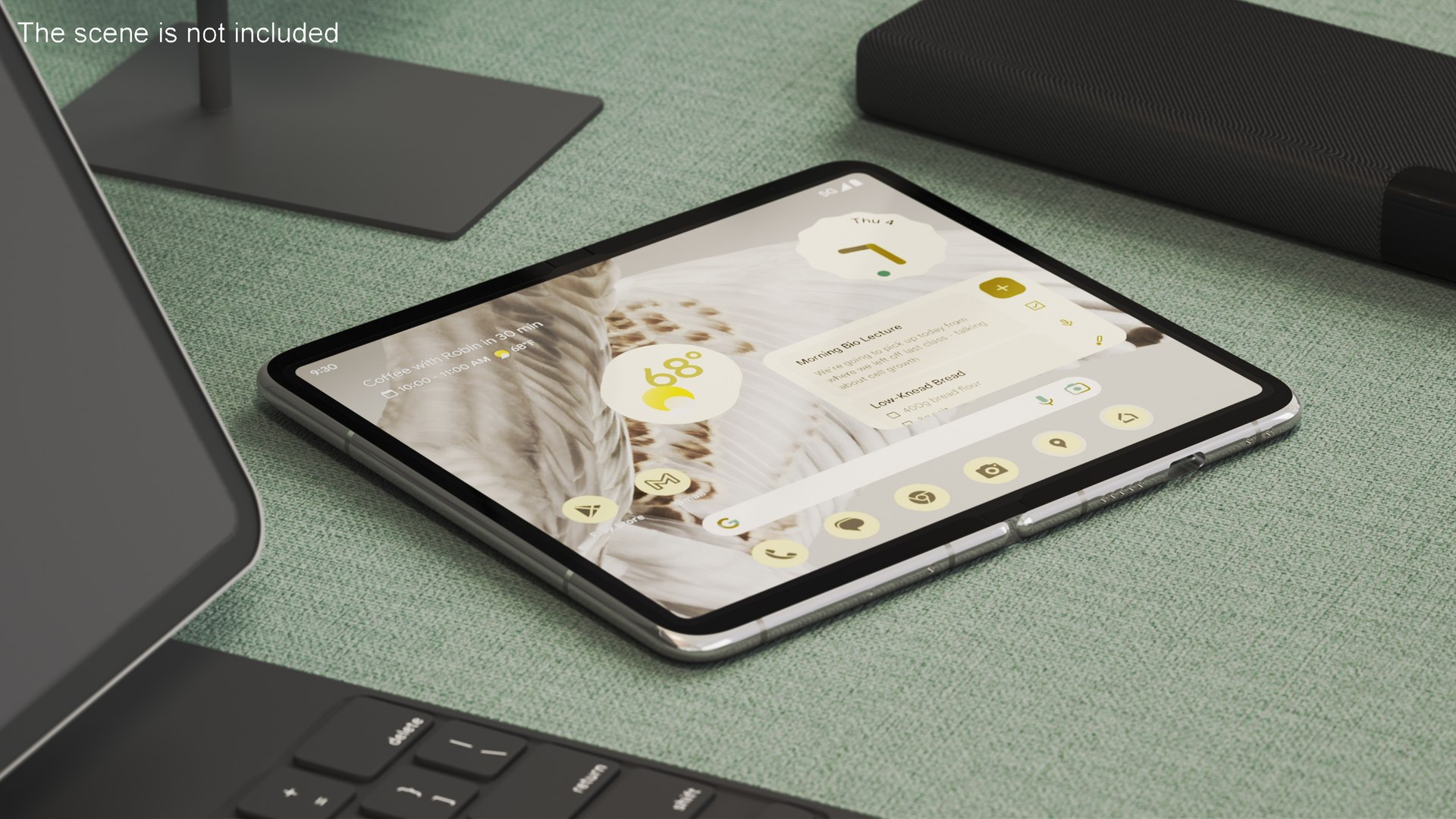 3D Foldable Android Smartphone Rigged For Maya Model - TurboSquid 2197539