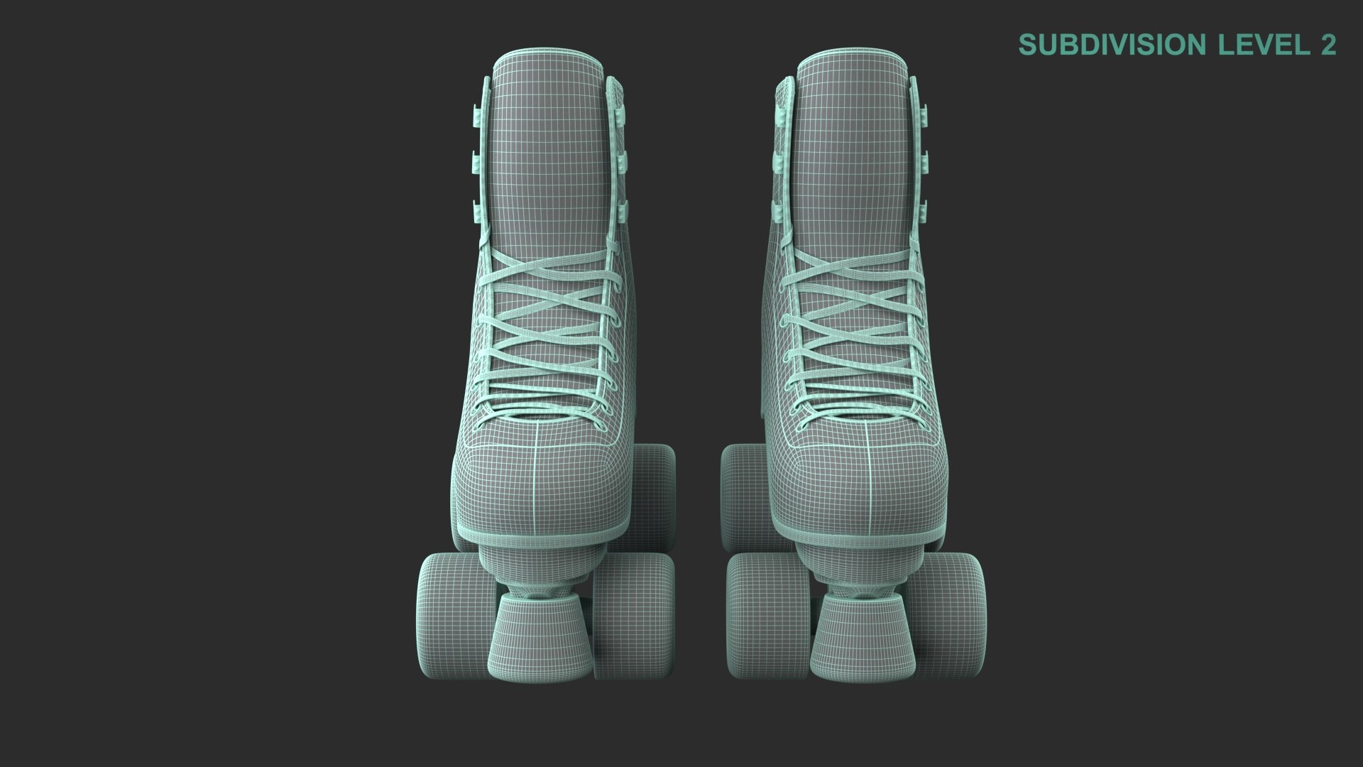 Roller Skates 3D Model - TurboSquid 1792963