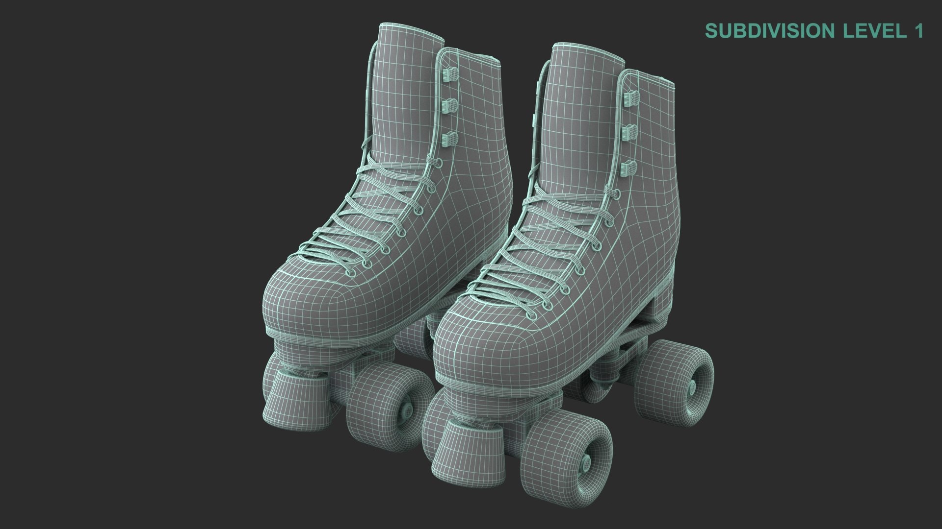 Roller Skates 3D Model - TurboSquid 1792963