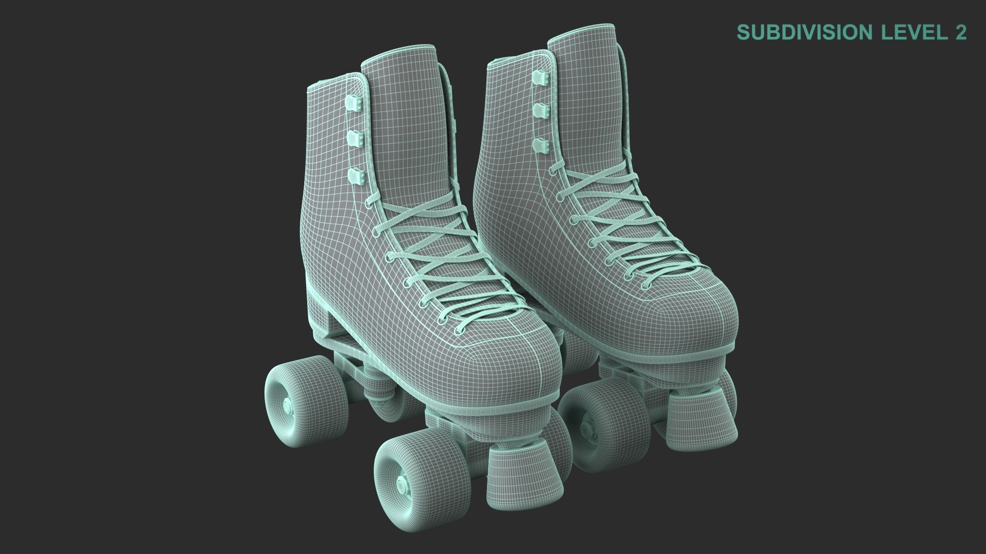 Roller Skates 3D Model - TurboSquid 1792963