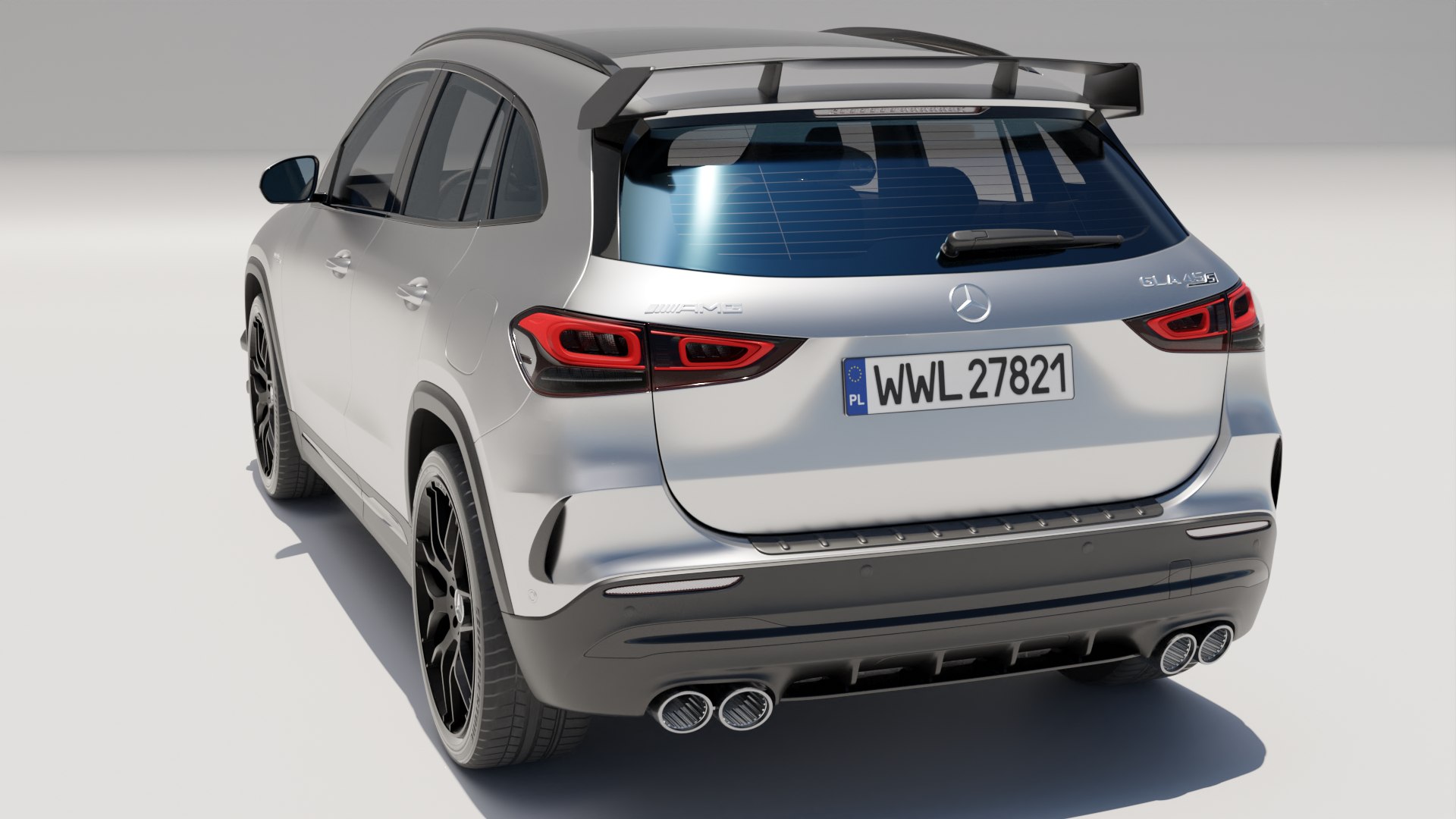 3D Mercedes-Benz GLA 45 S AMG - TurboSquid 2050243