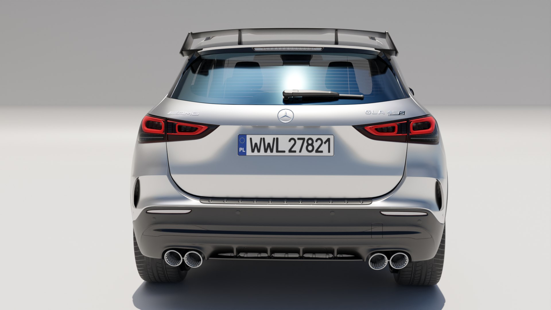 3D Mercedes-Benz GLA 45 S AMG - TurboSquid 2050243