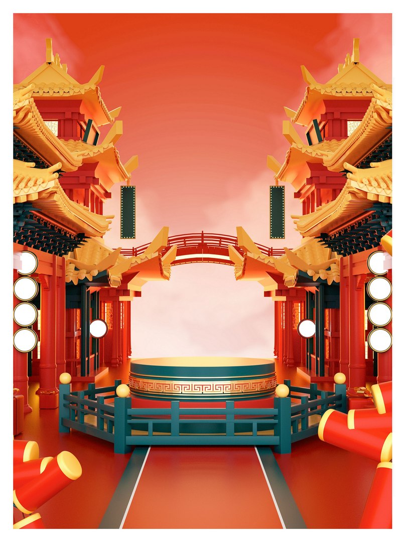 Chinese Style Food And 3D Model - TurboSquid 2037445