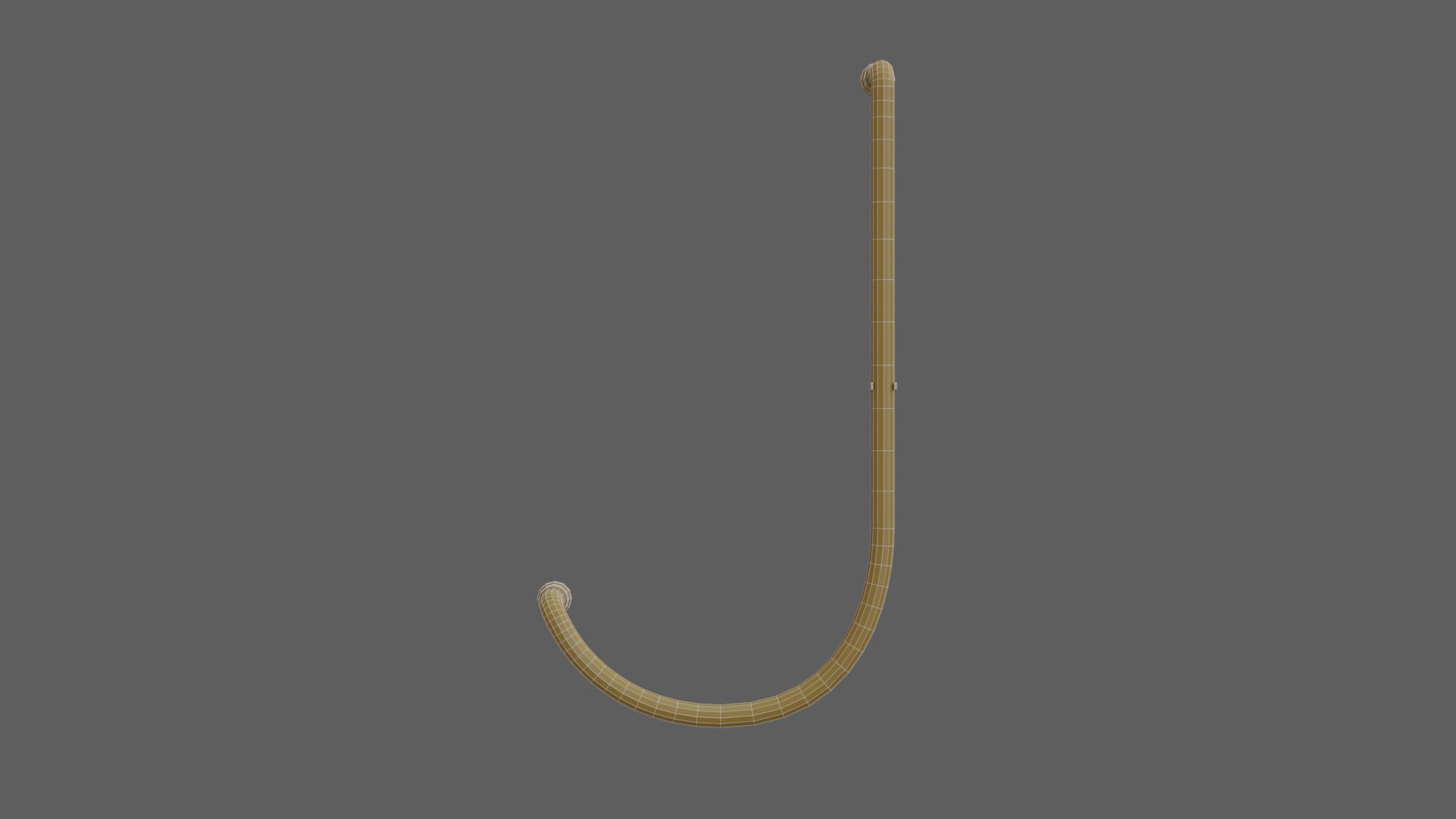 Neon Red Alphabet J 3D Model - TurboSquid 2148071