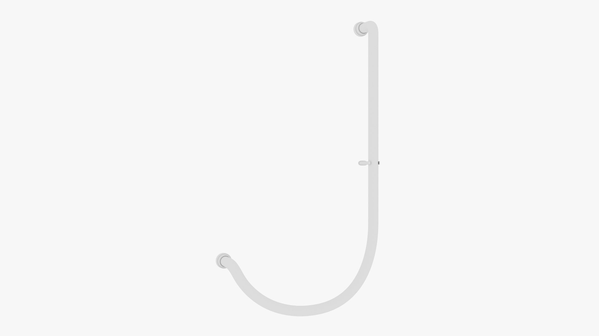 Neon Red Alphabet J 3D Model - TurboSquid 2148071