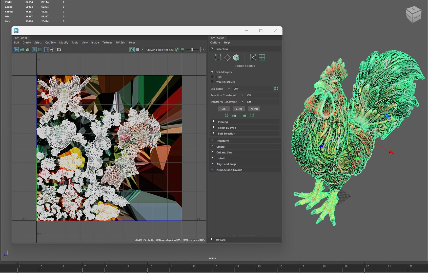Realistic Rooster PBR Textured 4K High Fidelity 3D Model Low-poly 3D ...