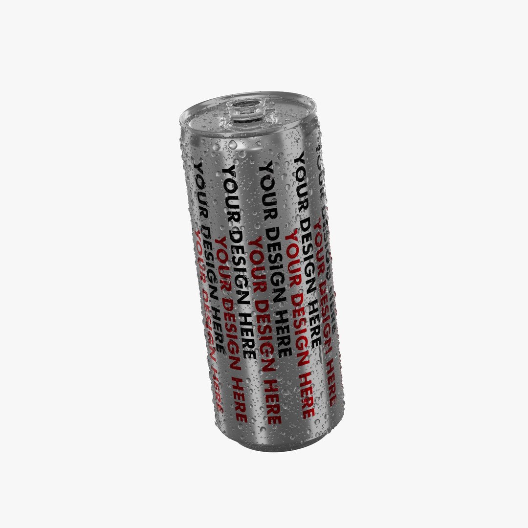250ml Can Condensation 3D Model 3D - TurboSquid 2139050
