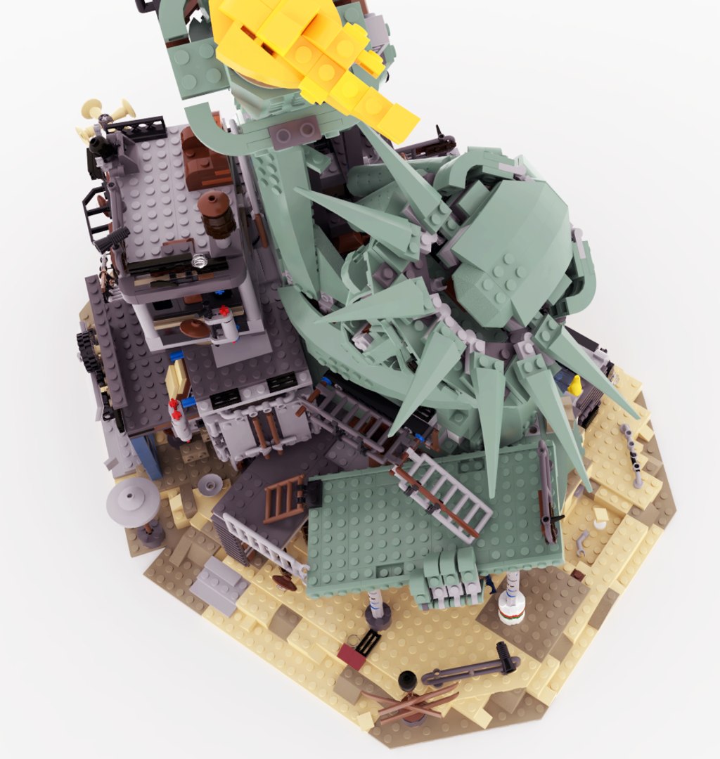 Lego Apocalypseburg 3D - TurboSquid 1388992