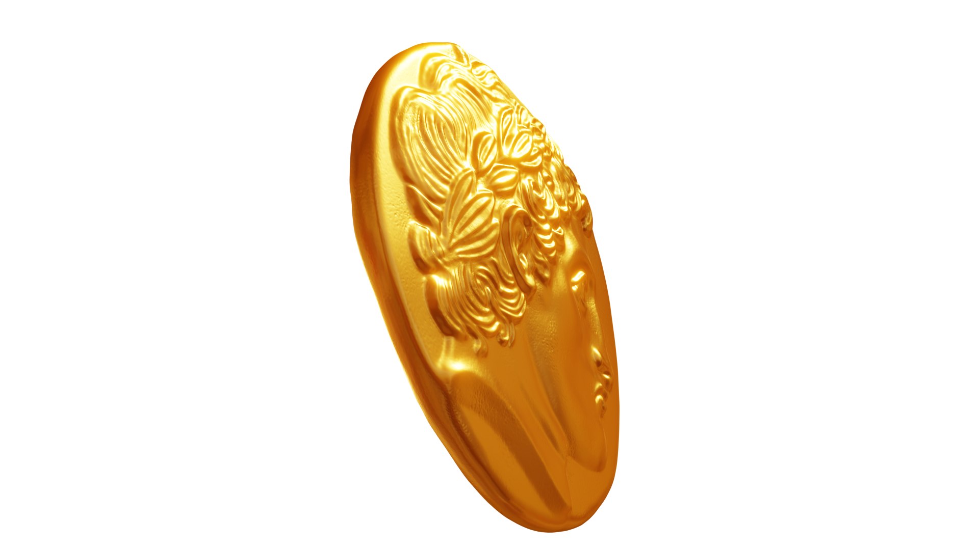 Gold Coin 3D Model - TurboSquid 1988259