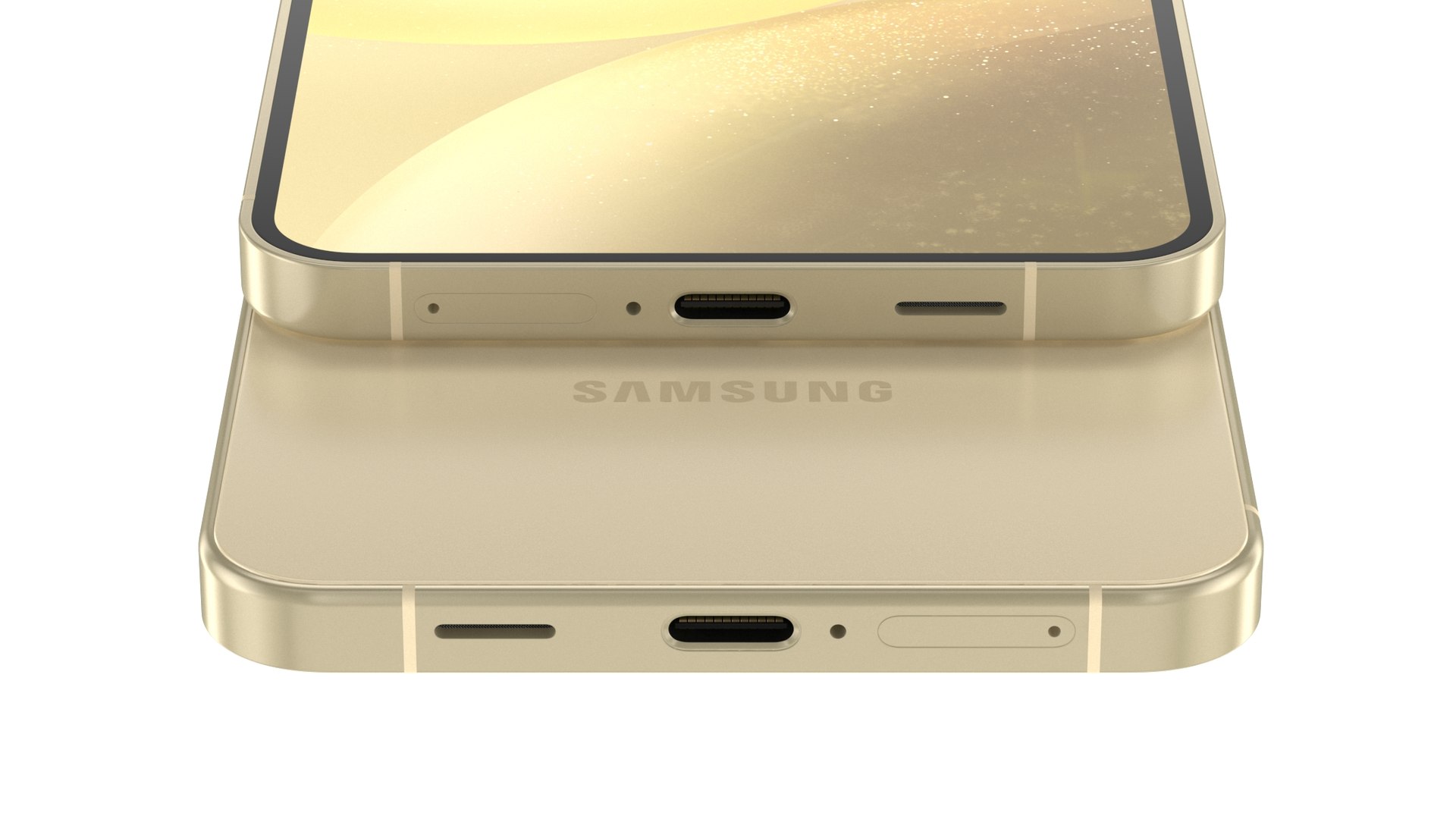 3D Samsung Galaxy S24 Plus Amber Yellow - TurboSquid 2225343