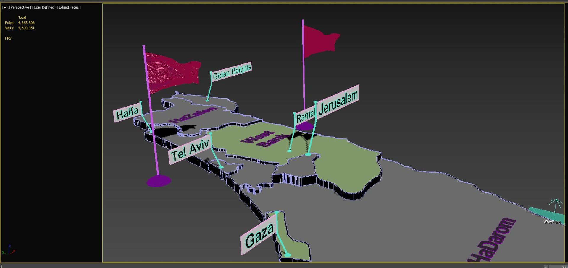 Israel Animation 3D Model - TurboSquid 1411222