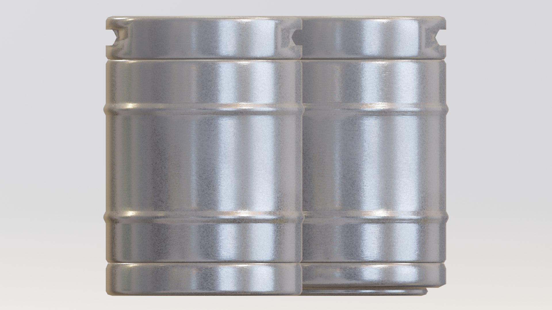 Beer Drum 60L Collection 3D Model - TurboSquid 2355920