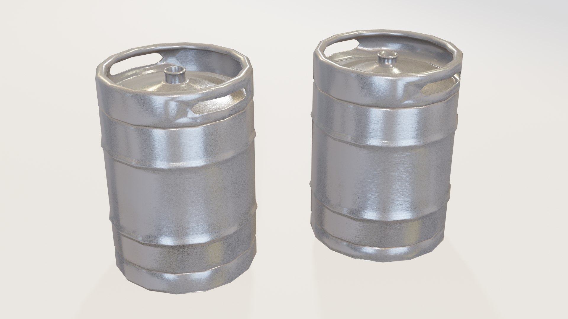 Beer Drum 60L Collection 3D Model - TurboSquid 2355920