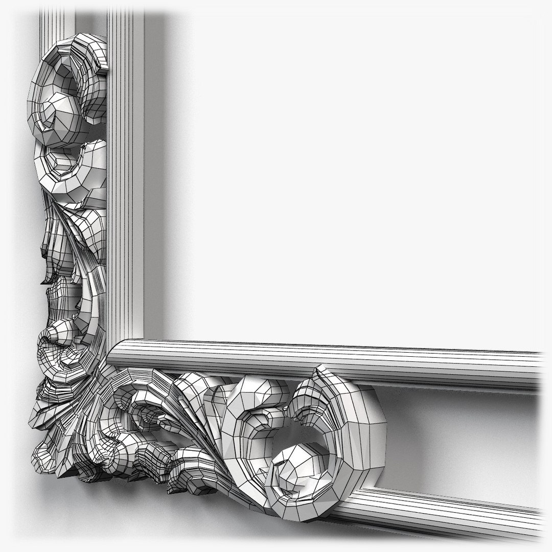 3d model picture frame