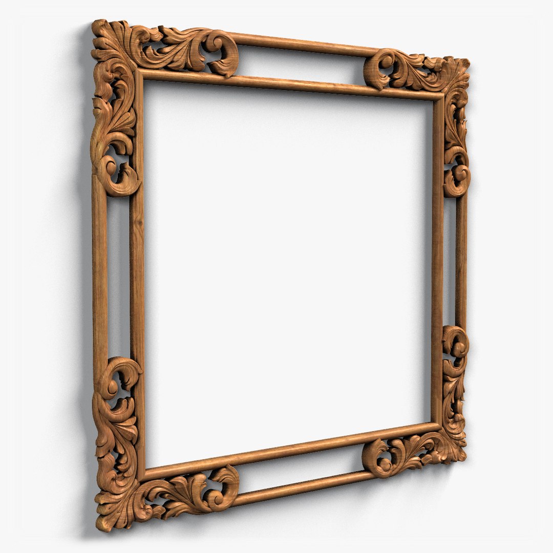 3d model picture frame