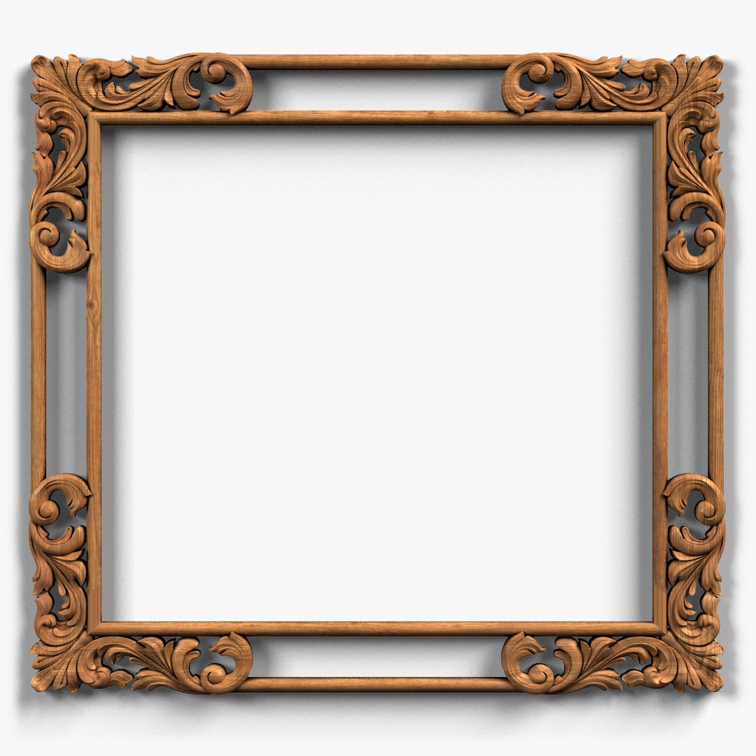 3d model picture frame