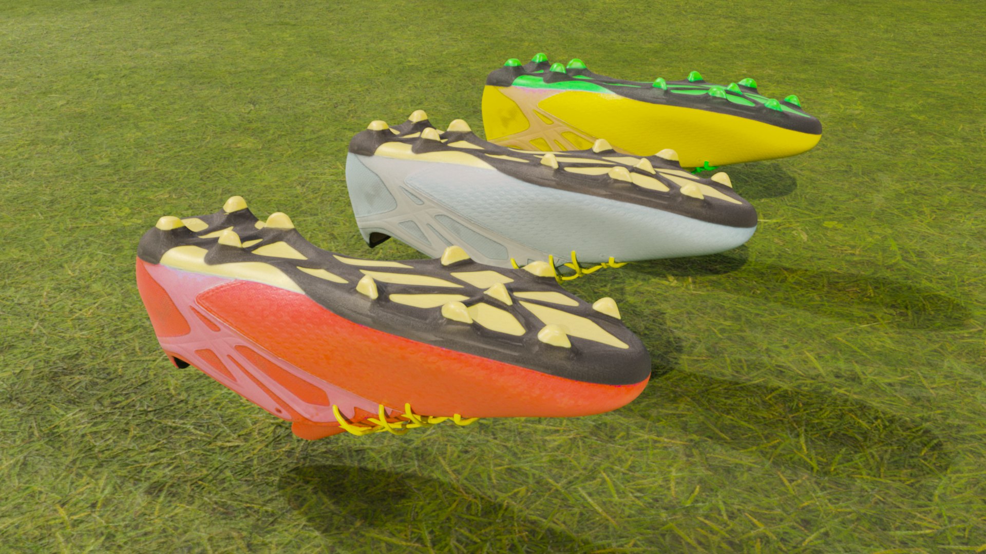 Realistic Soccer Football Shoe 3D Model - TurboSquid 2289796