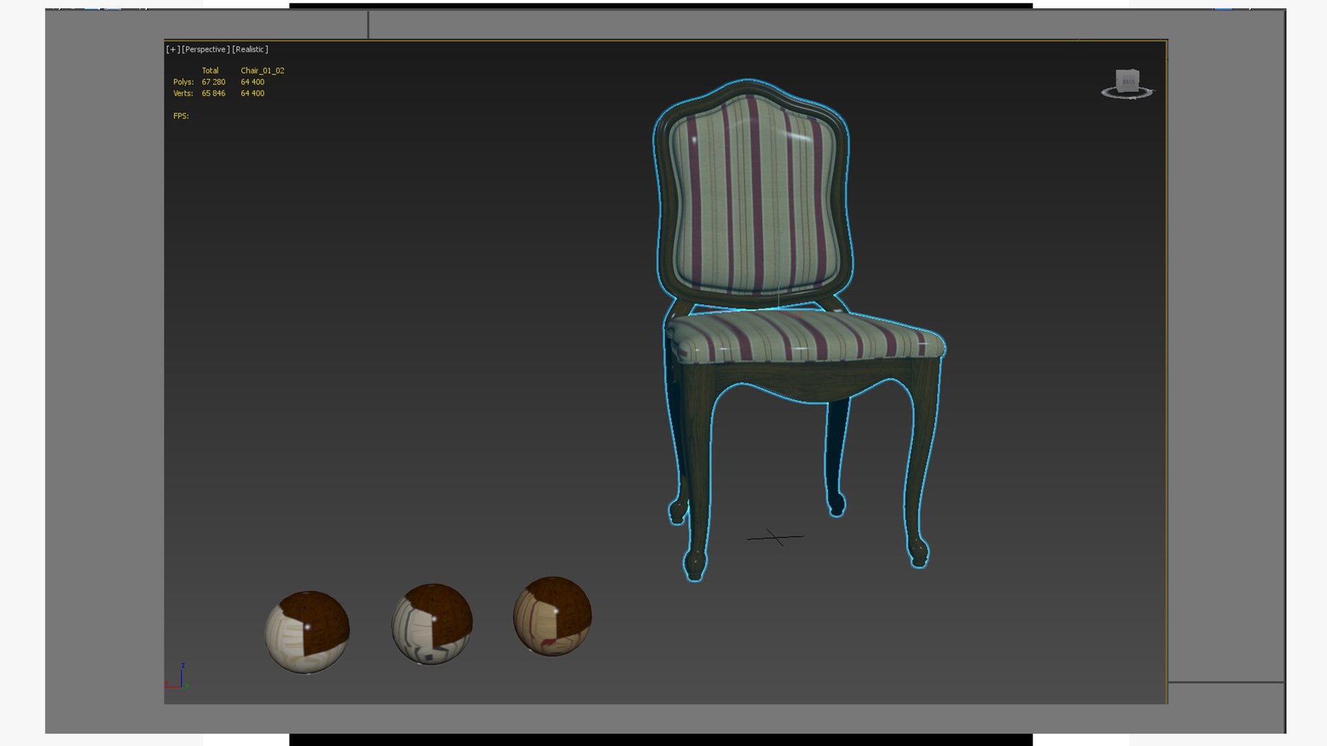 Classic Chair 3D Model - TurboSquid 1677366
