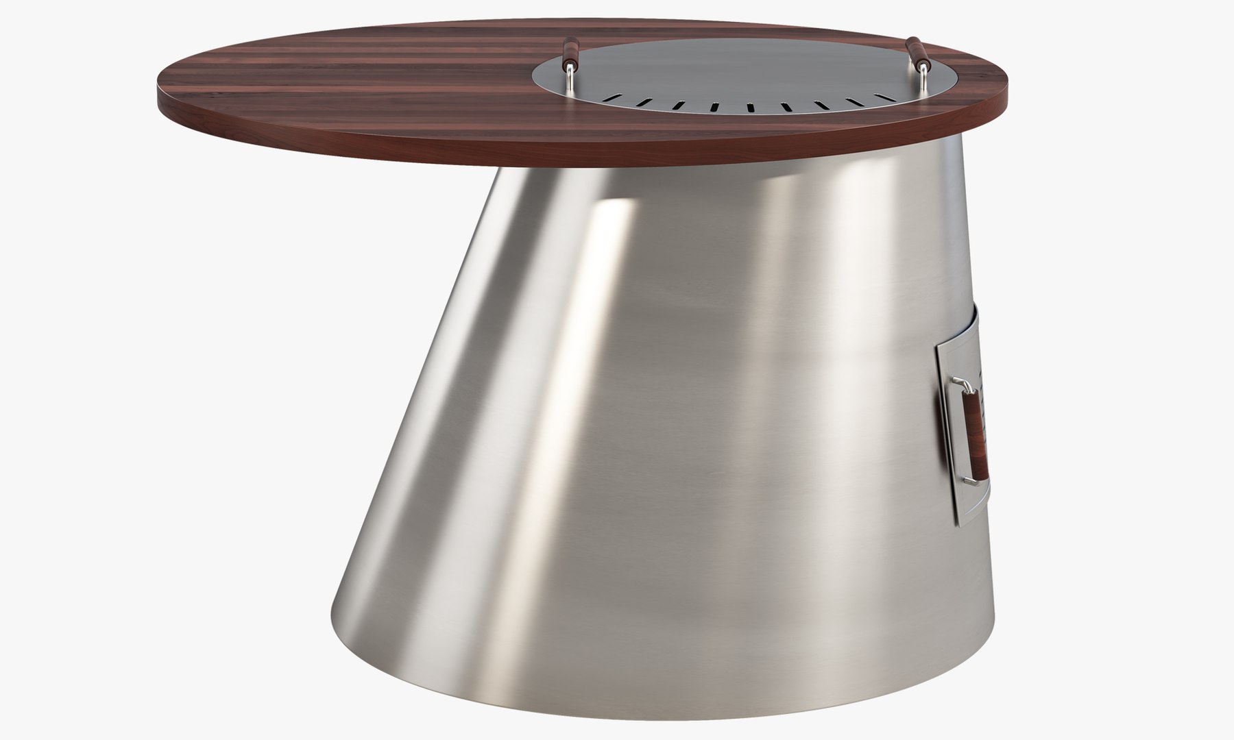 Beltempo Cask Barbecue Oven 3D Model - TurboSquid 1967148