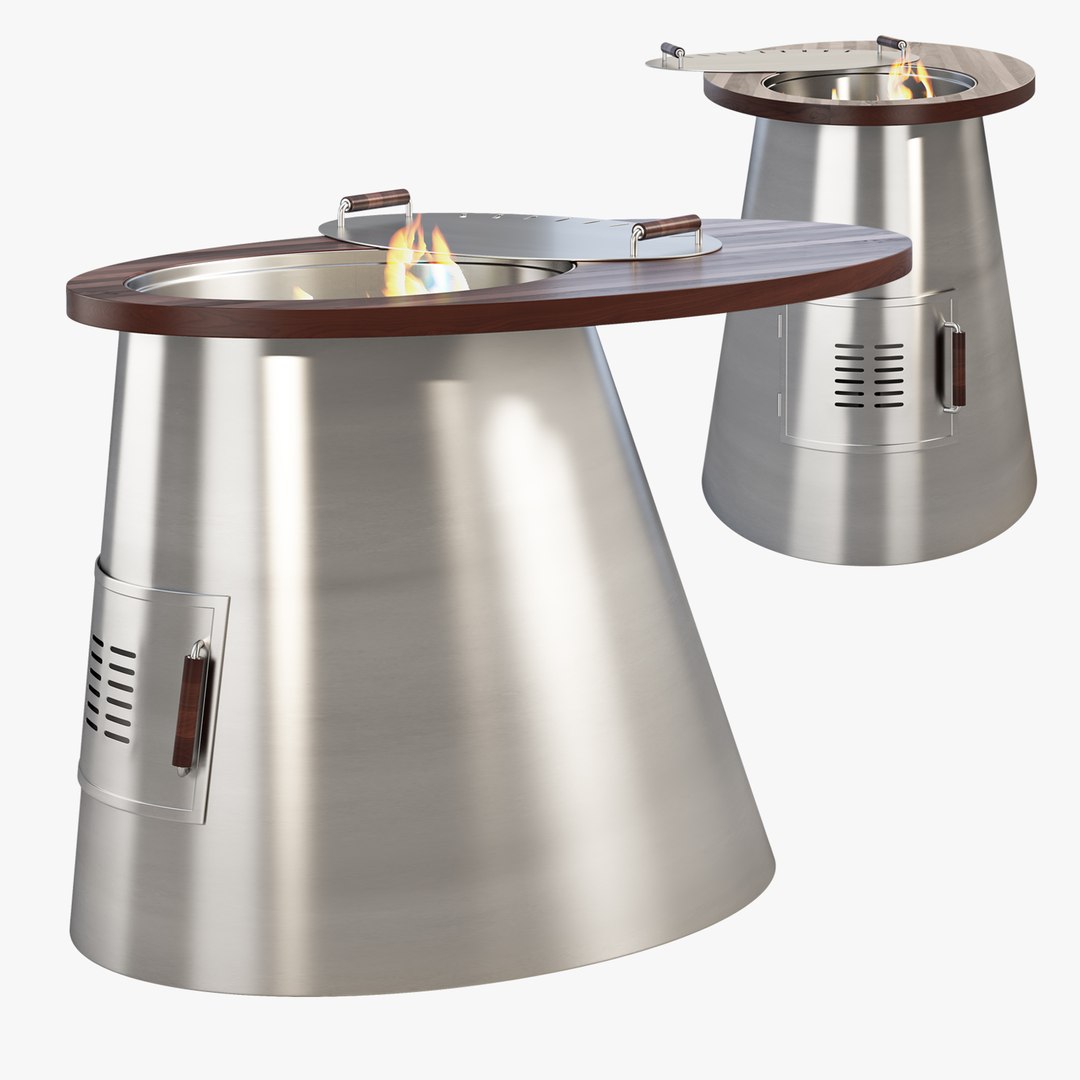 Beltempo Cask Barbecue Oven 3D Model - TurboSquid 1967148