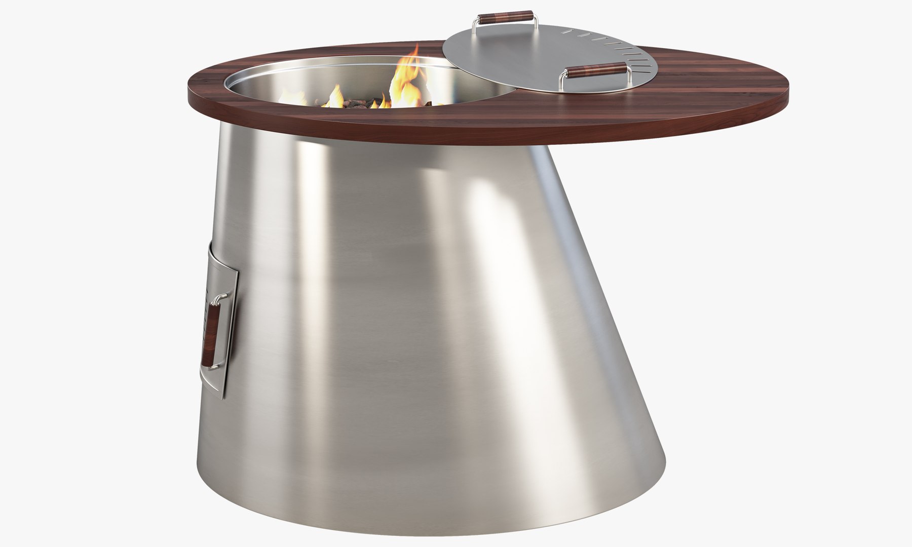 Beltempo Cask Barbecue Oven 3D Model - TurboSquid 1967148