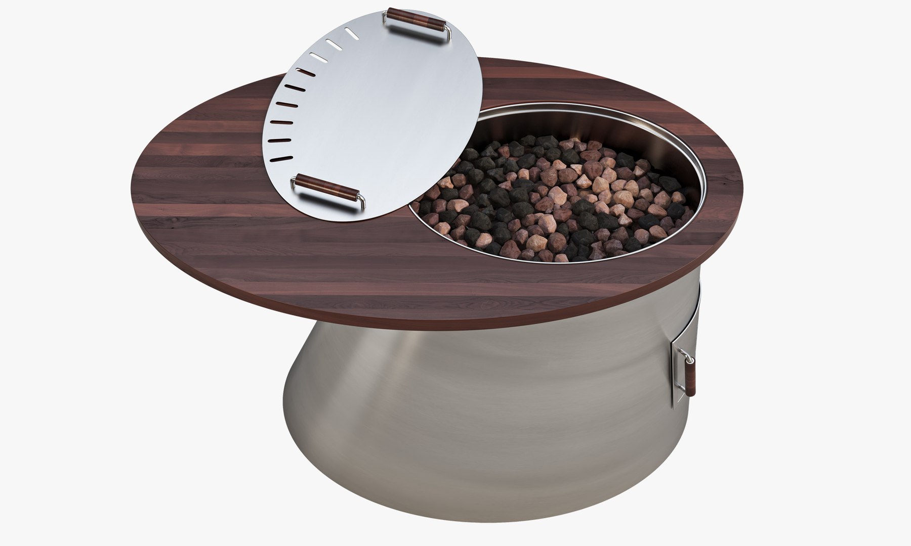 Beltempo Cask Barbecue Oven 3D Model - TurboSquid 1967148