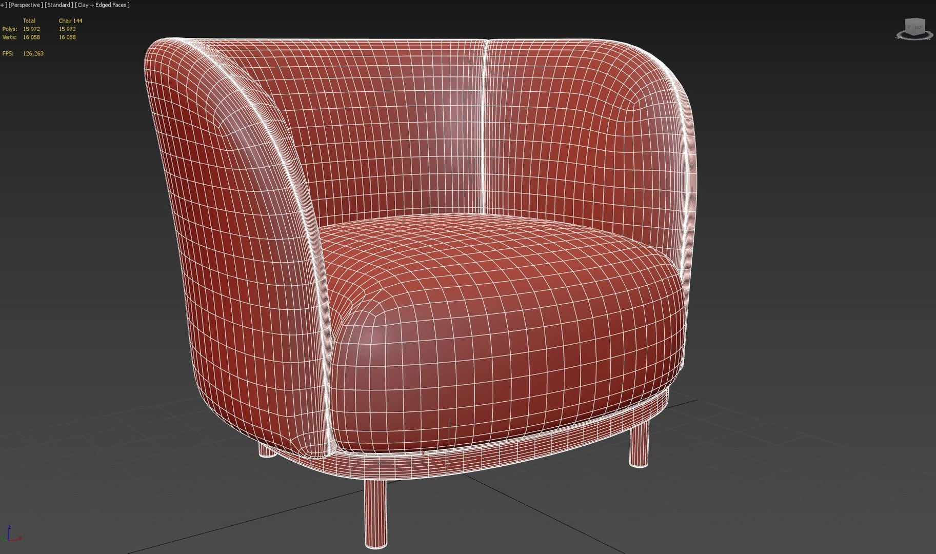 Chair 144 3D Model - TurboSquid 1592315