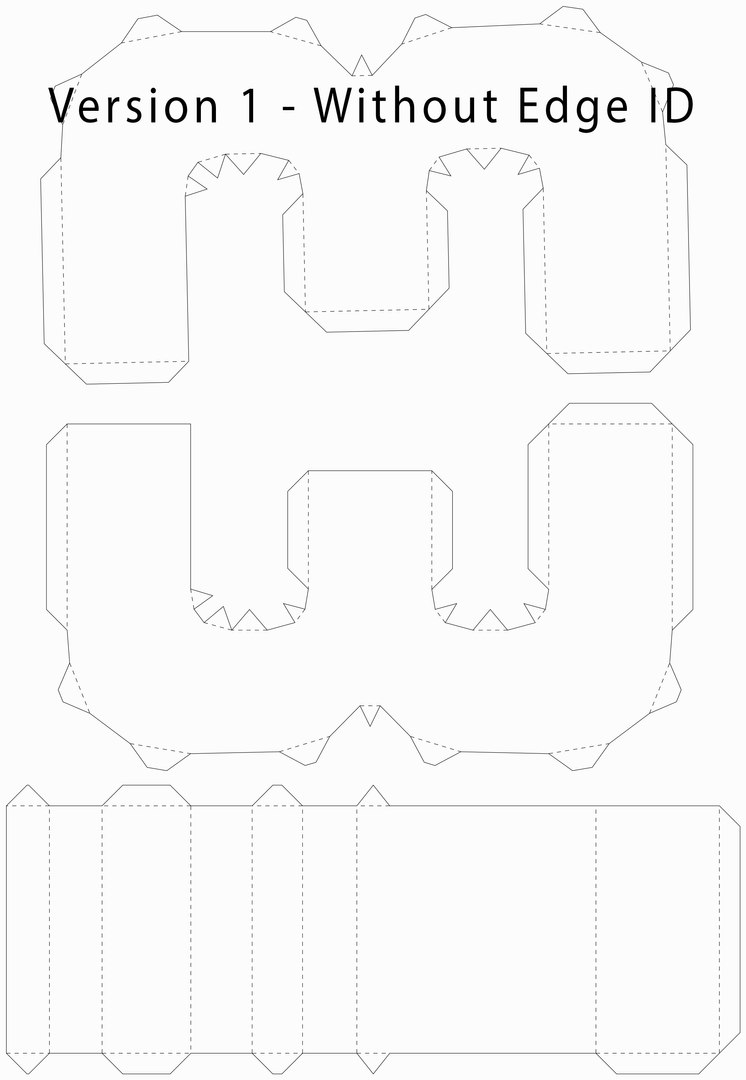 3D Numbers Paper - TurboSquid 1579606