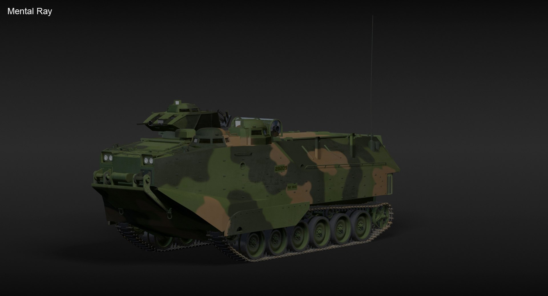 Aav-p7 A1 Camo 3d Model
