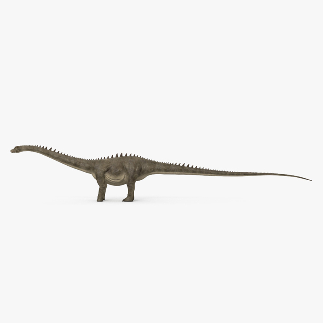 3D Diplodocus HD - TurboSquid 1786636