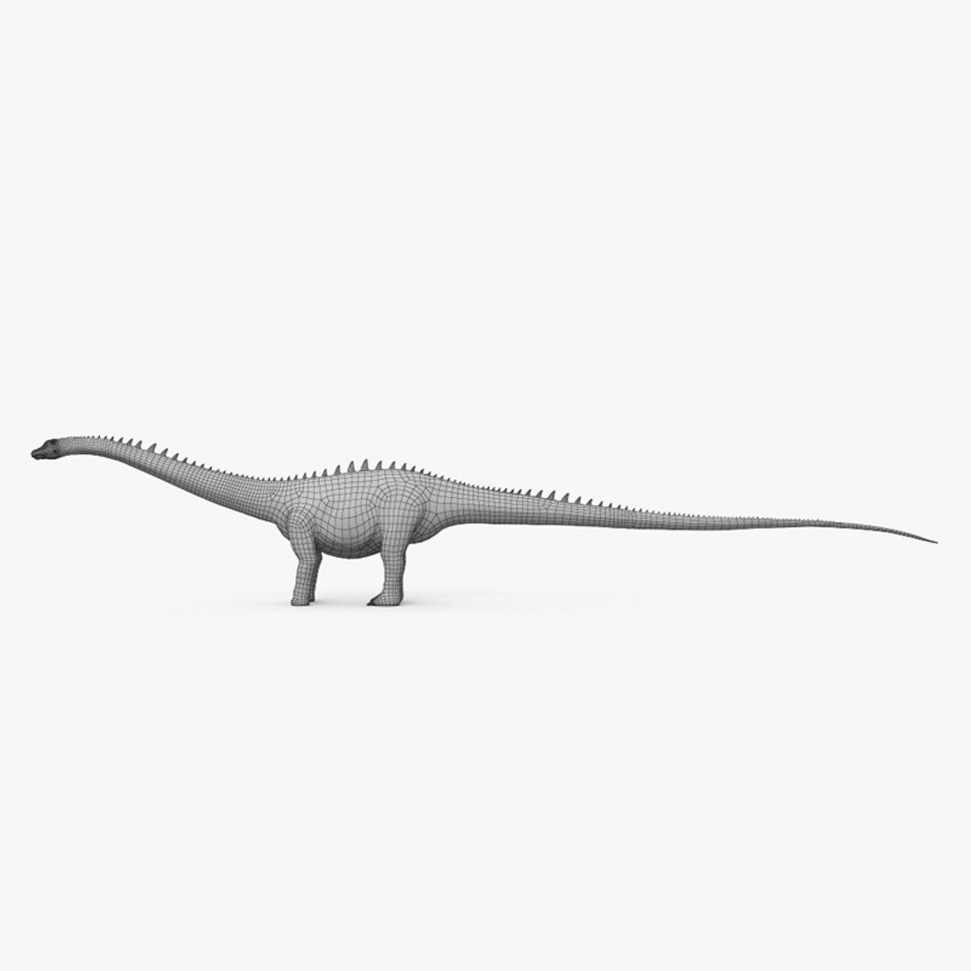 3D Diplodocus HD - TurboSquid 1786636