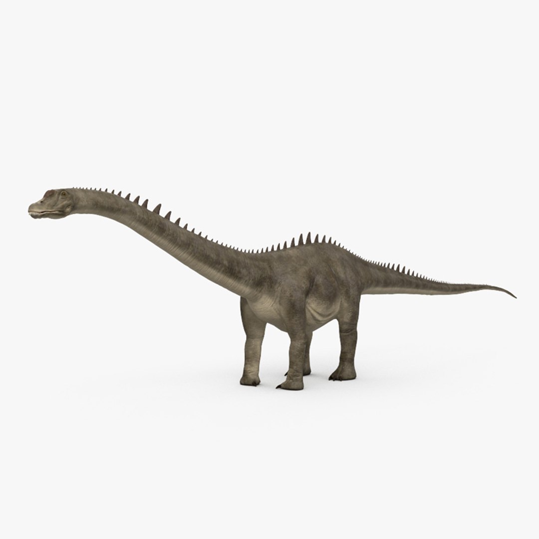 3D Diplodocus HD - TurboSquid 1786636
