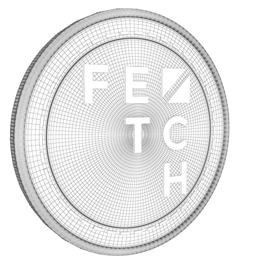 Fetch Cryptocurrency Gold Coin 3D model - TurboSquid 1856160