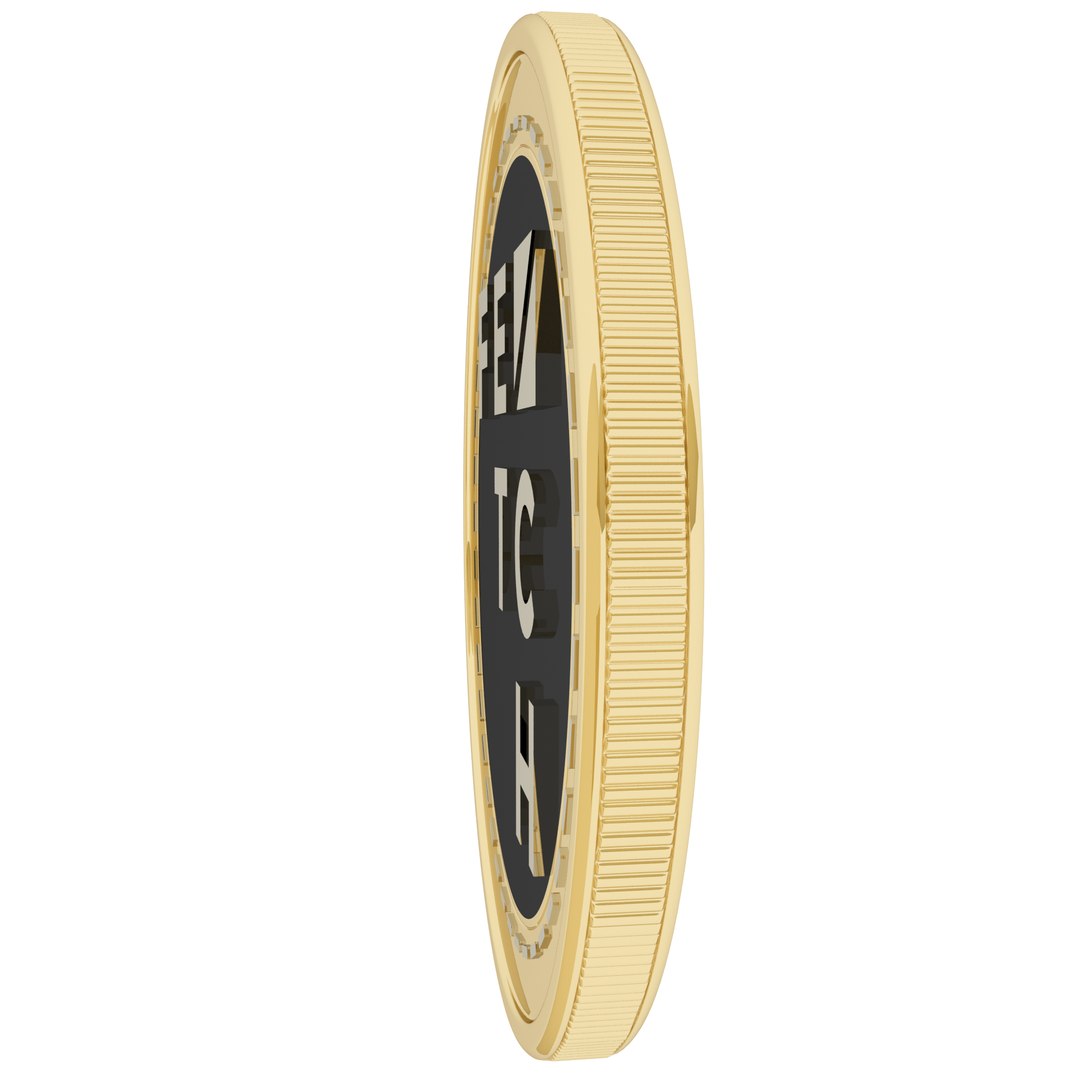 Fetch Cryptocurrency Gold Coin 3D model - TurboSquid 1856160