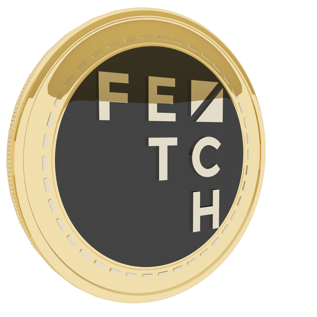Fetch Cryptocurrency Gold Coin 3D model - TurboSquid 1856160